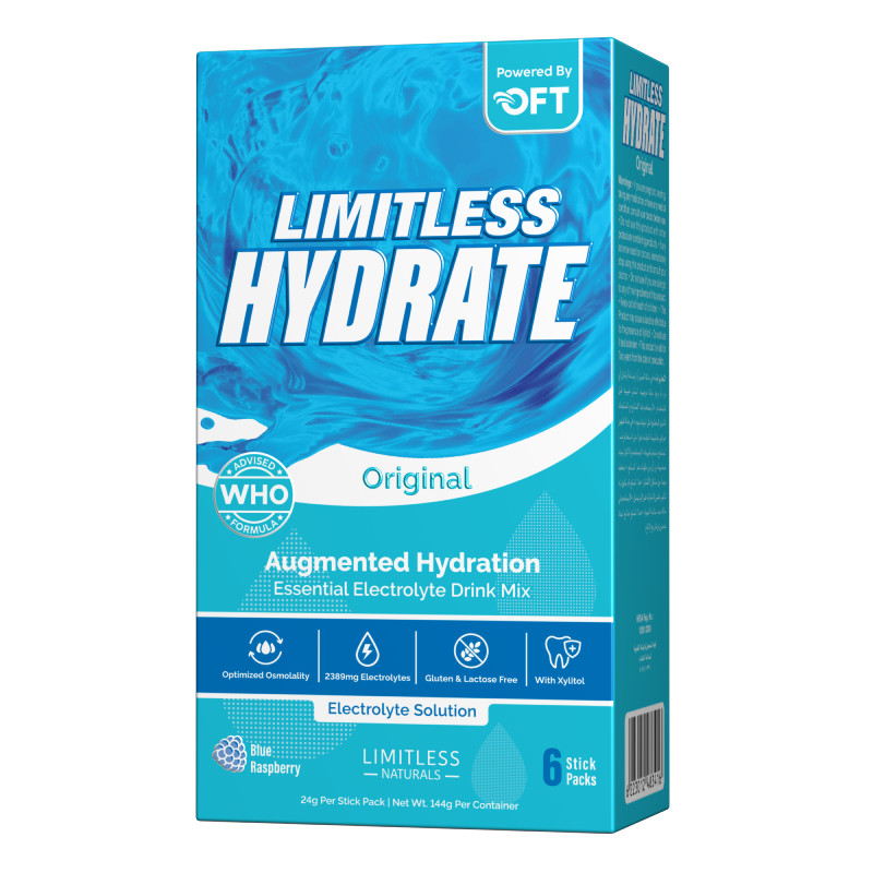 Limitless Hydrate Electrolyte Solution- Original- 6 Sticks Pack – DrFit ...